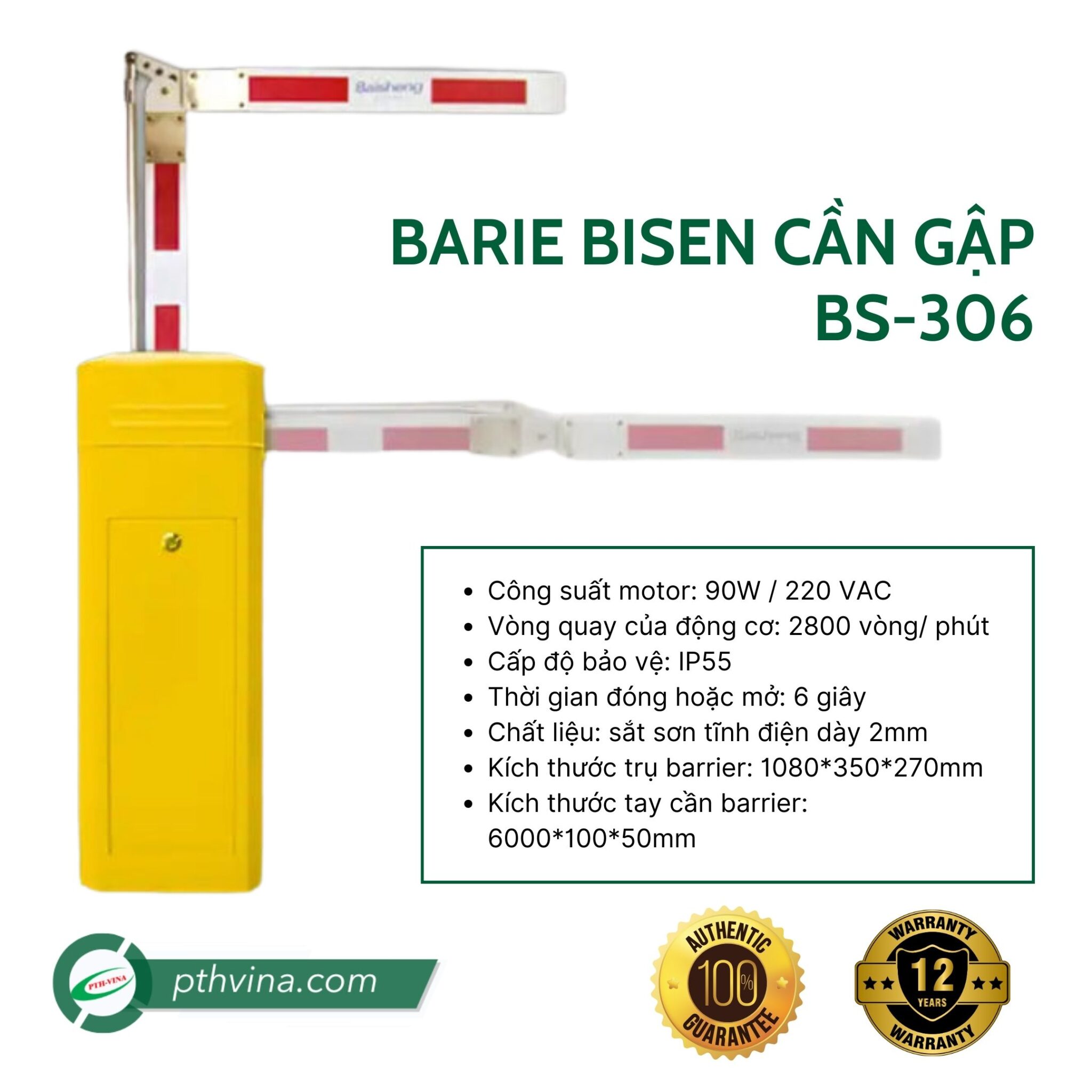 Tổng Kho Barie Tự Động [2026] – Hàng Sẵn, Giá Gốc PTH VINA