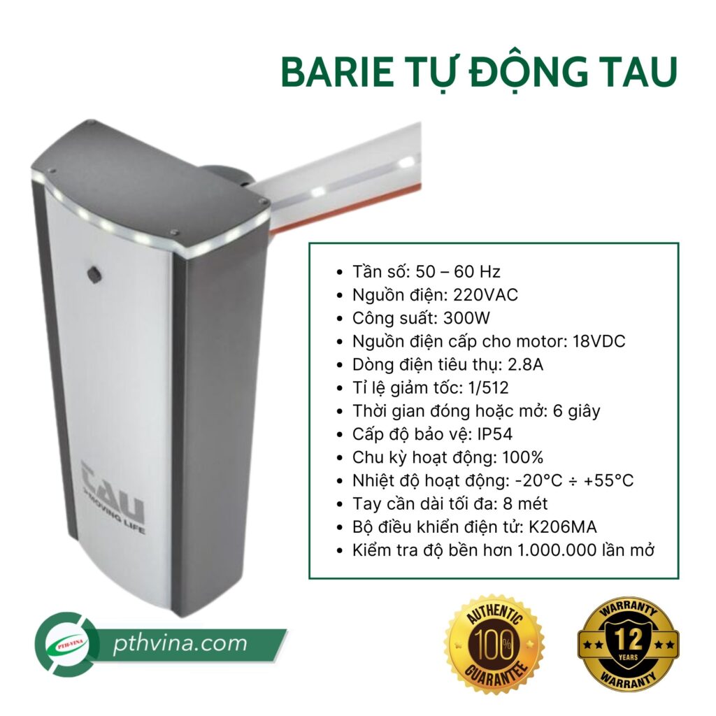Tổng Kho Barie Tự Động [2026] – Hàng Sẵn, Giá Gốc PTH VINA
