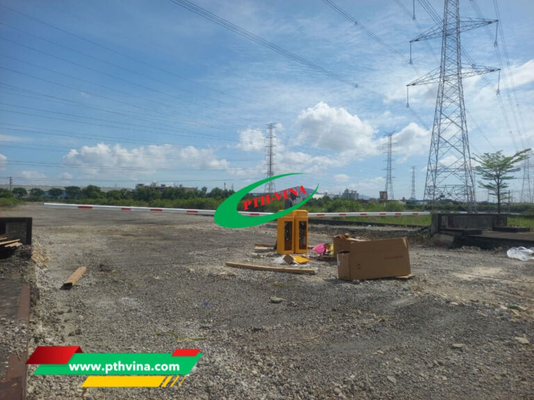 Công trình lắp 2 trụ barie Bisen tại Cảng quốc tế Mỹ Xuân