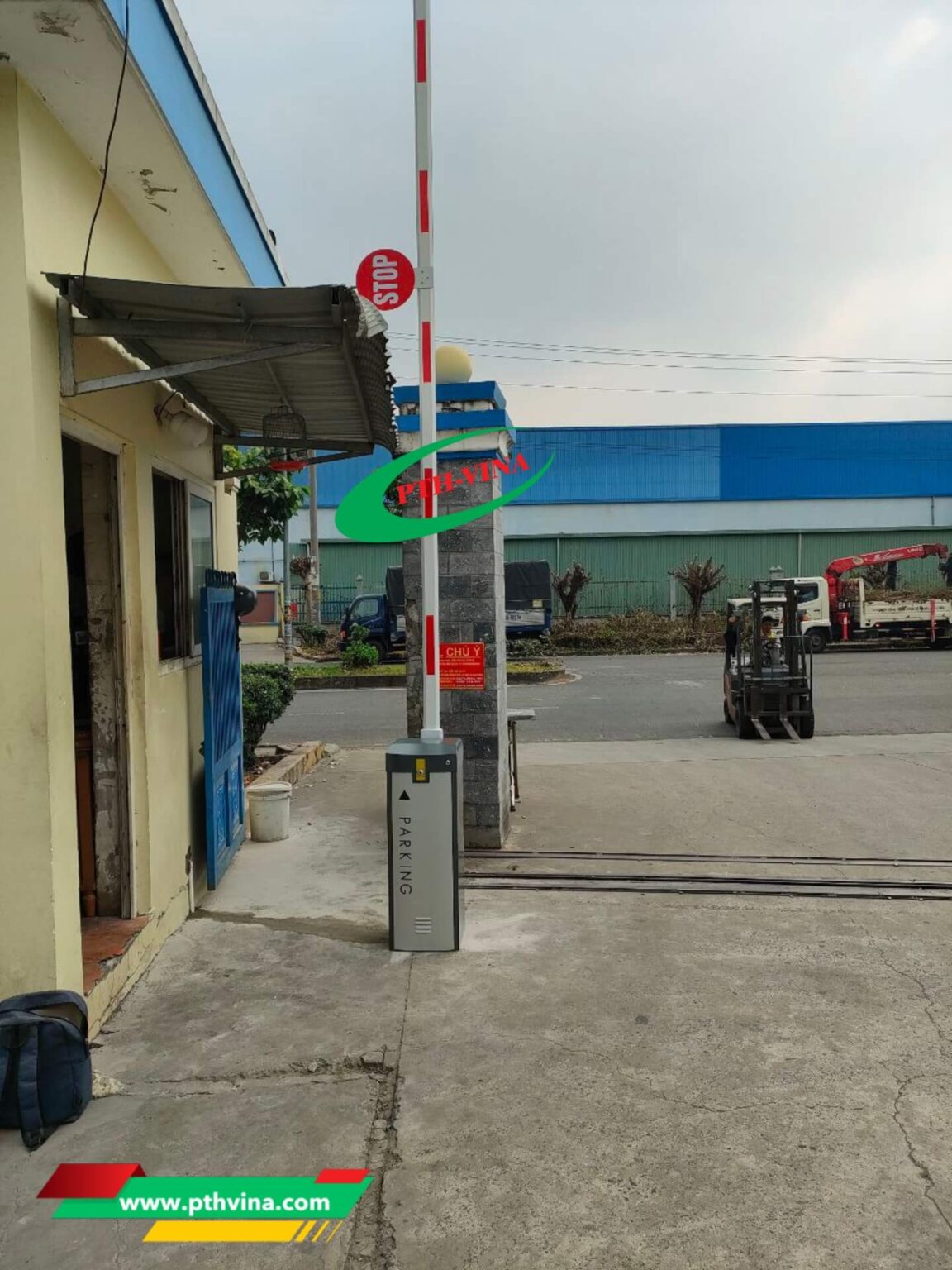 Công trình lắp đặt barie Wonsun DZ-125 tại Bình Dương