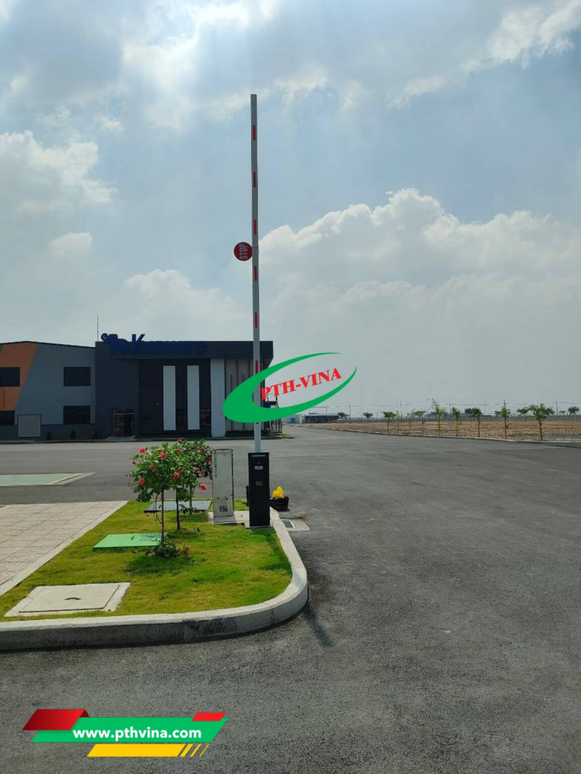 Công trình lắp trụ barie DEA tại Bình Dương